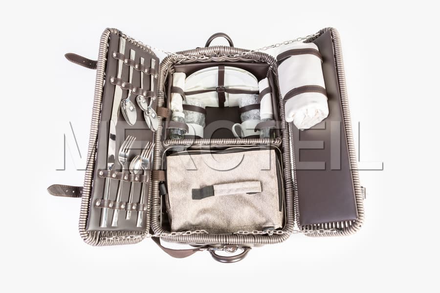 Picnic Hamper Brown Genuine Mercedes-Benz Collection B66041562