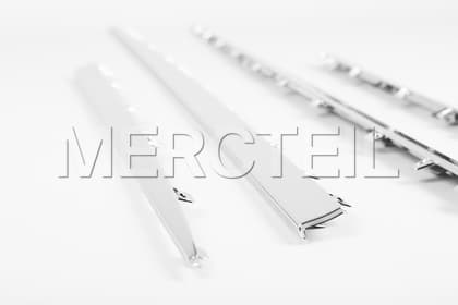S63 AMG AMG Line Chrome Package Side Skirts Molding Kit for S Class ...