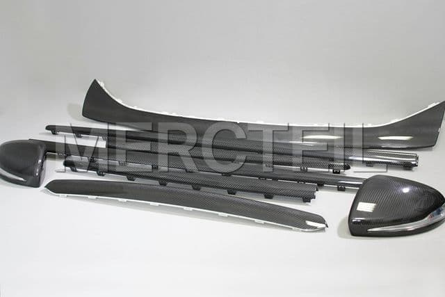 S-Class S63 AMG S65 AMG Front Bumper Carbon Cover 222 Genuine Mercedes ...