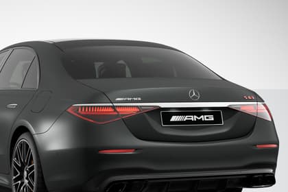 S63 AMG Adhesive Trunk Label AMG Nameplate W223V223 Genuine Mercedes ...