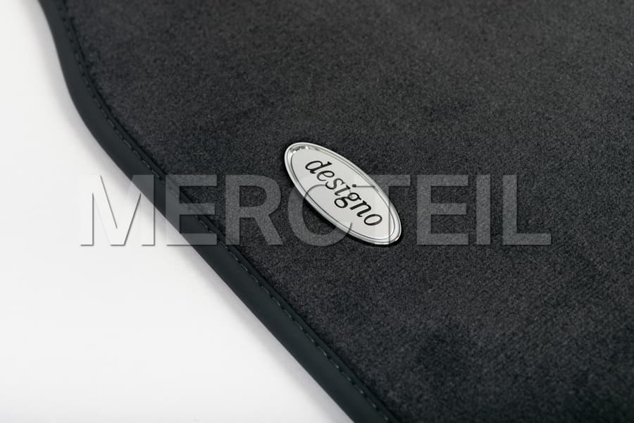 S Class Coupe Designo Ocean Blue Velour Floor Mat Set Ca217 Lhdrhd