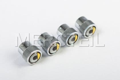 Smart Valve Caps Set 4 Pieces Genuine SMART B66472003