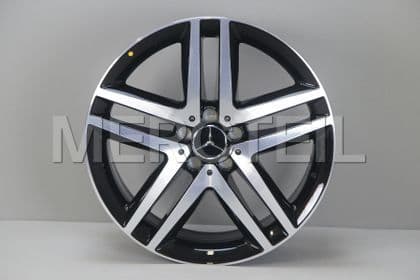 V-Class 5 Double-Spoke Light-Alloy Rims R19 447 Genuine Mercedes-Benz ...